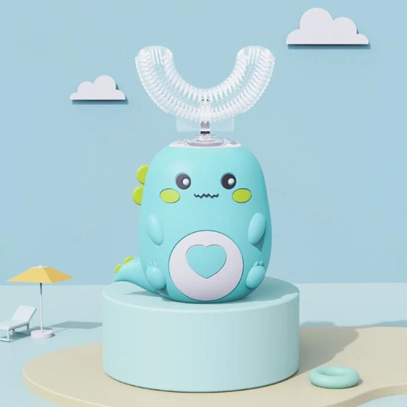 Dino U-shaped Electric Toothbrush for Kids